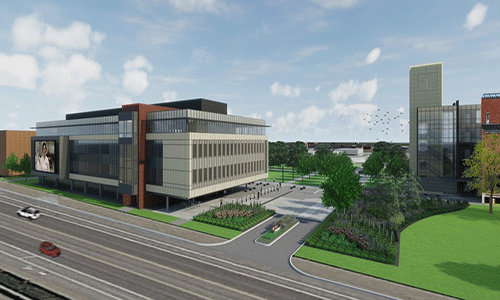 College breaks ground on new health building - The Scene