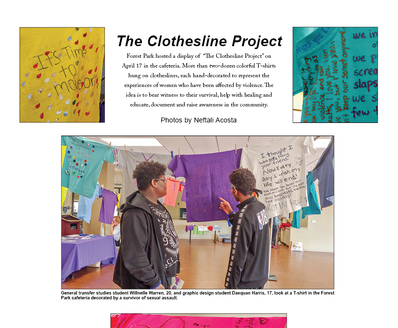 The Clothesline Project - The Scene