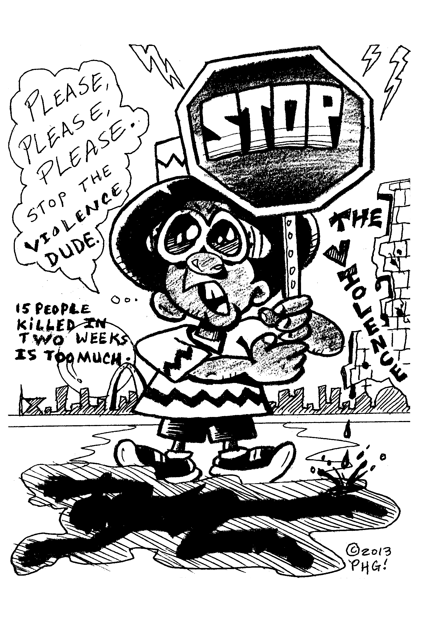Jerome-Cartoon - The Scene